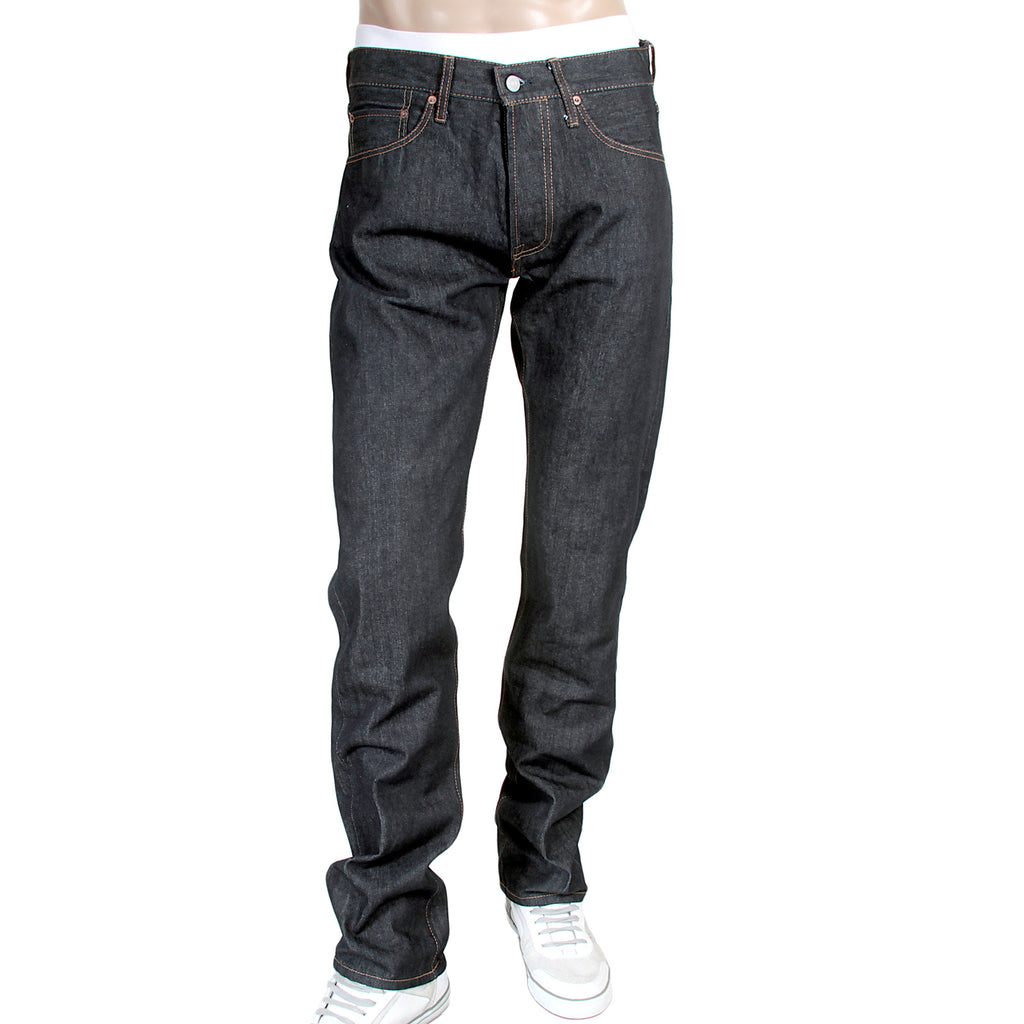 Slim Fit Straight Leg CP41218 One Wash Selvedge Denim Jeans CANE4412A ...